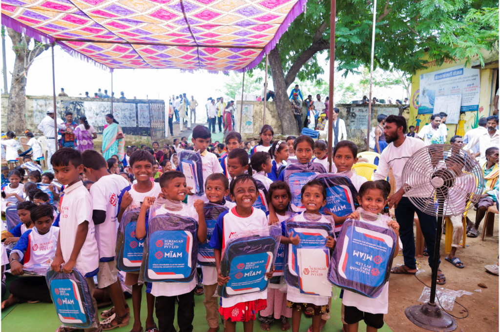School Bag Donation - Mïam Charitable Trust