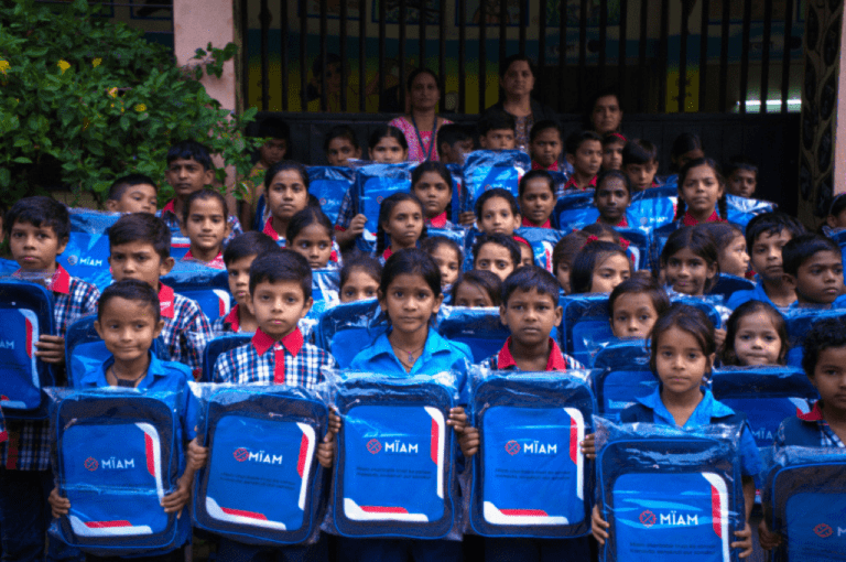 School Bag Donation - Mïam Charitable Trust